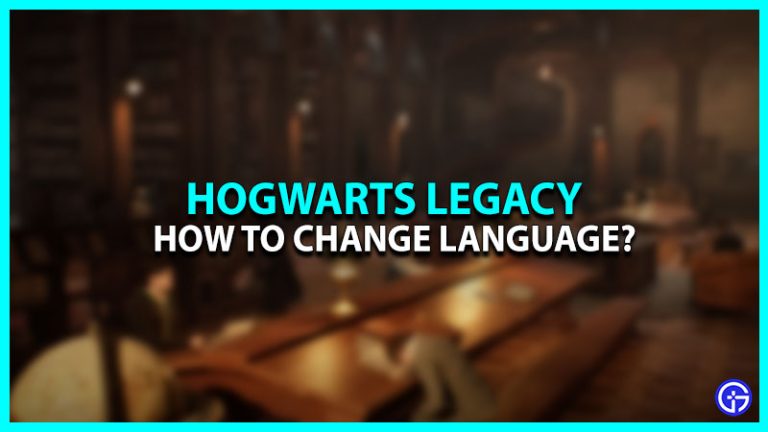 How To Change Language In Hogwarts Legacy? - Gamer Tweak
