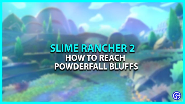 Powderfall Bluffs Location In Slime Rancher 2: How To Get There