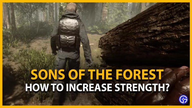 Sons of the Forest: How to Increase Strength Icon - Gamer Tweak