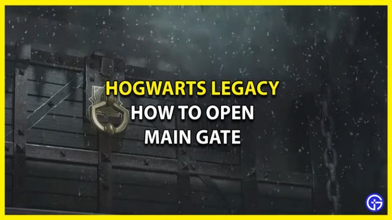Open Hogwarts Legacy Main Gate In High Keep Quest
