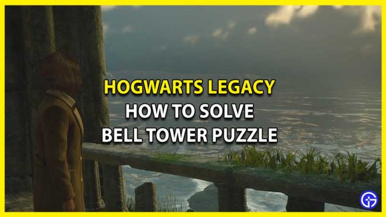 Hogwarts Legacy Bell Tower Puzzle - How To Solve & Complete