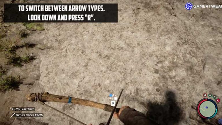 How To Switch / Change Arrow Type In Sons Of The Forest