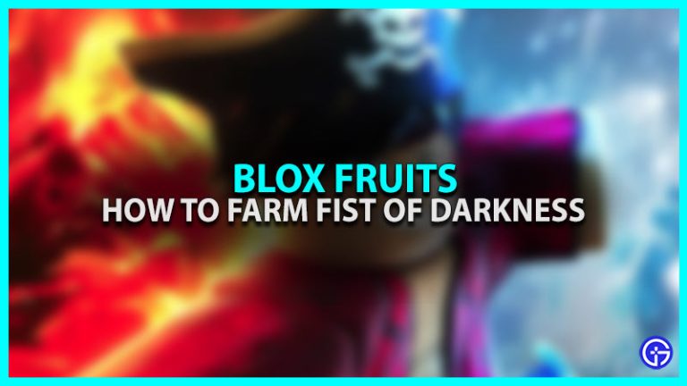 Blox Fruits: How To Farm Fist Of Darkness - Gamer Tweak
