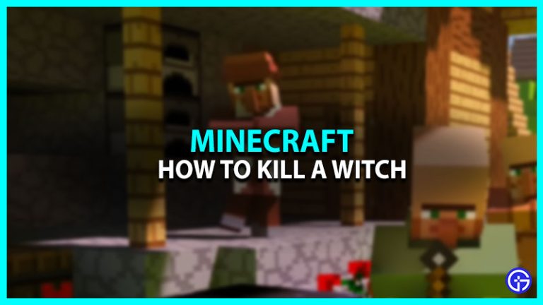 How To Kill Witches In Minecraft (Best Weapons To Use)