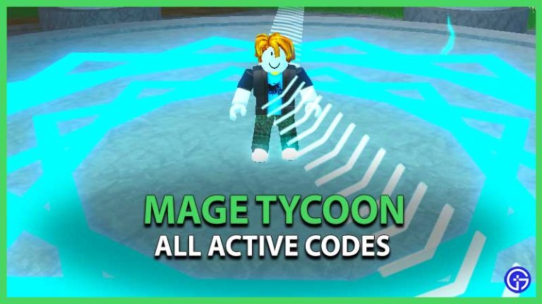 Mage Tycoon All Working Codes (March 2023) - Gamer Tweak