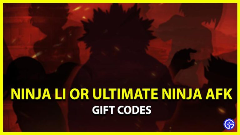 Ninja Legend Idle Or Ultimate Ninja AFK Gift Codes (September 2023)