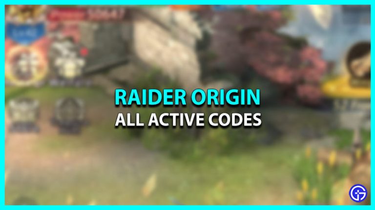 Free Raider Origin Codes (September 2023) - Gamer Tweak