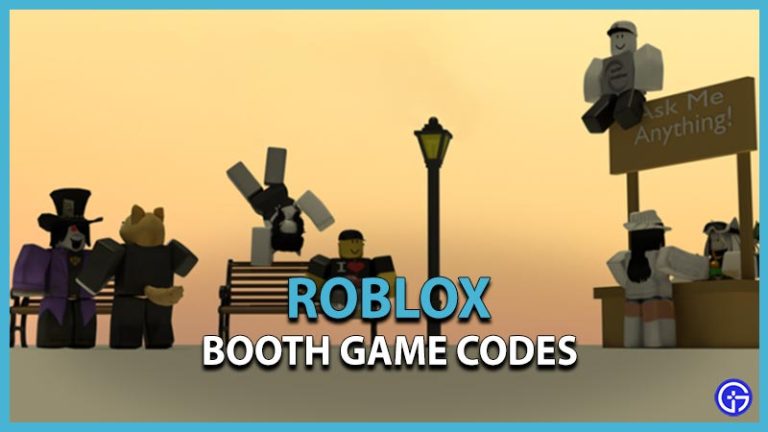 Roblox Booth Game Codes (June 2023) - Gamer Tweak