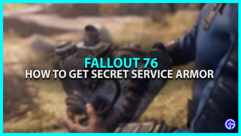 Fallout 76: How To Get Secret Service Armor - Gamer Tweak