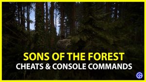 Sons Of The Forest Console Commands & Cheats