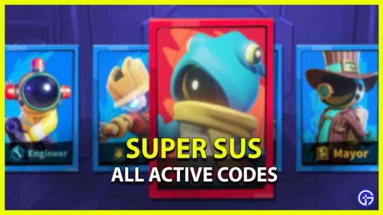 All Super Sus Gift Code List (July 2023) - Gamer Tweak