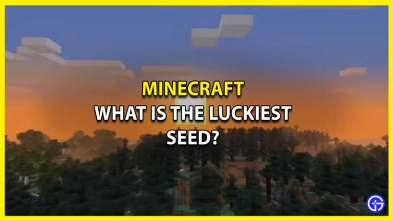 What Are The Luckiest Minecraft Seeds? (2023) - Gamer Tweak