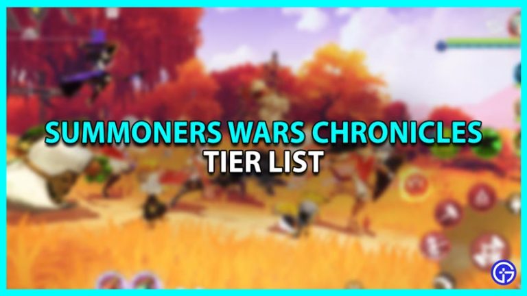Summoners War Chronicles Tier List 2023