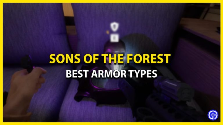 Best Armor In Sons Of The Forest & Crafting Items You Need