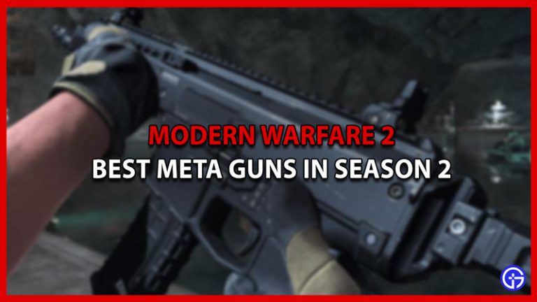 Best Meta Guns In Season 2 of MW2 - Gamer Tweak