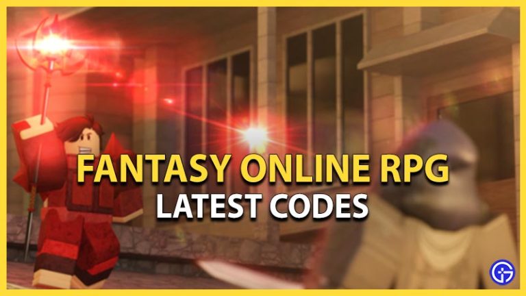 Fantasy Online RPG Codes (June 2023) - Free Gold & Emeralds