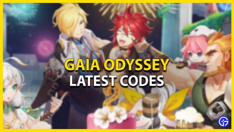 All Gaia Odyssey Codes (September 2023) - Gamer Tweak