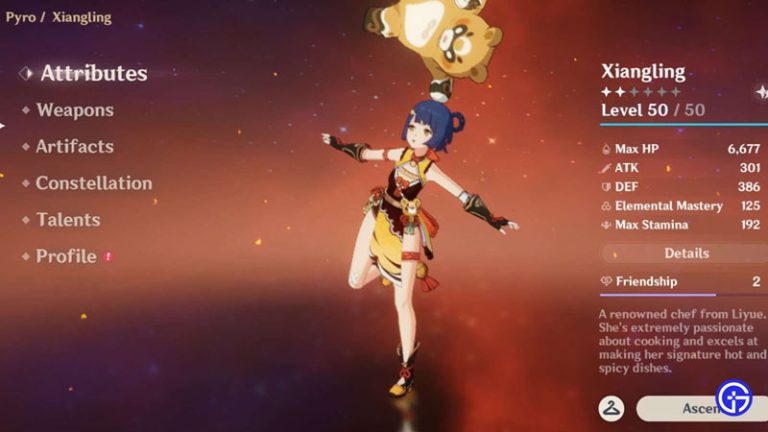 Genshin Impact: Best Xiangling Build & Team Comp