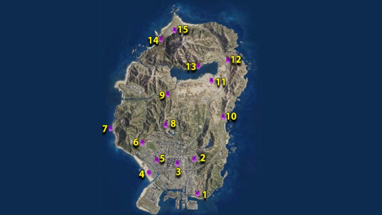 GTA Online G’s Caches Location Today (March 2023) - Gamer Tweak
