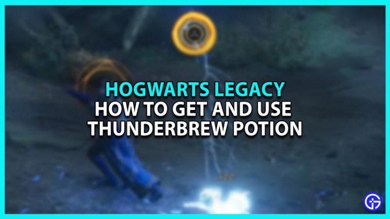 How To Get And Use Thunderbrew Potion In Hogwarts Legacy