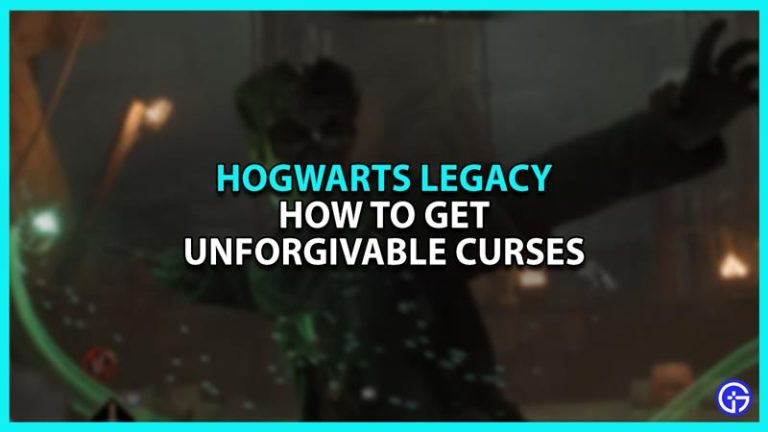 How To Get Unforgivable Curses In Hogwarts Legacy