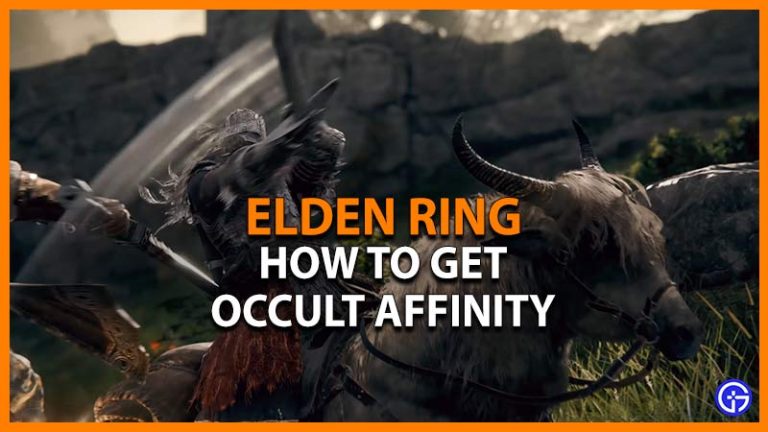 How To Get Occult Affinity In Elden Ring - Gamer Tweak