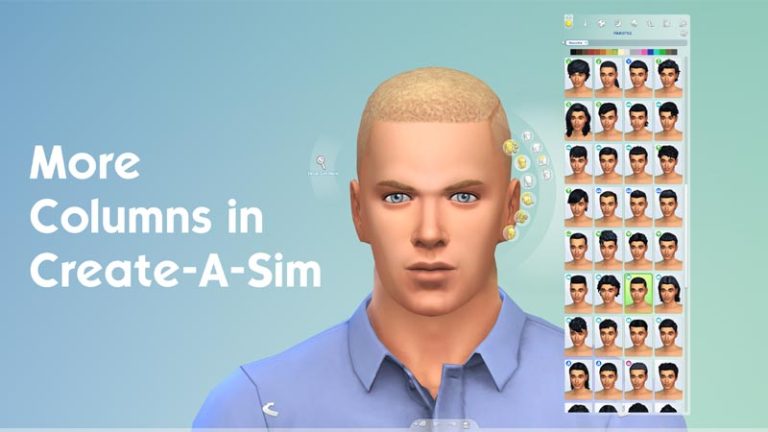 How To Get More CAS Columns In The Sims 4 Using Mods