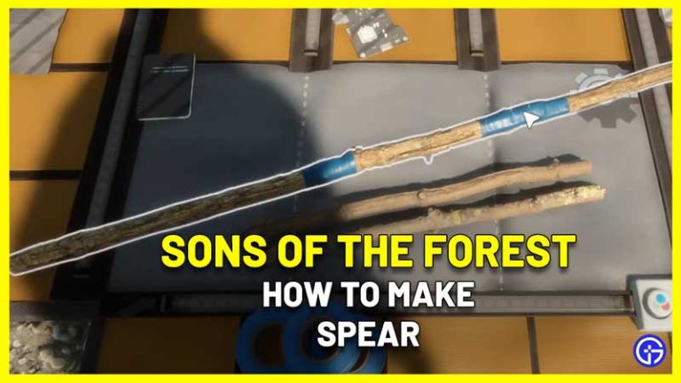 Sons Of The Forest Spear Crafting Guide (Recipe, Materials)