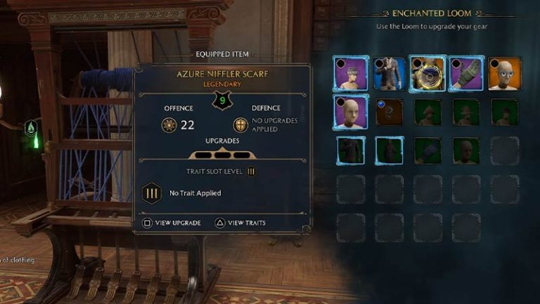 How To Add Traits On Gear In Hogwarts Legacy - Gamer Tweak