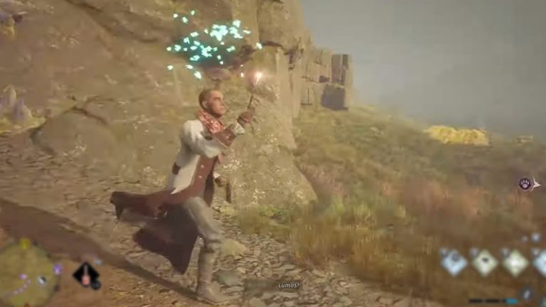 How To Solve Moonstone Pillars Merlin Trials In Hogwarts Legacy