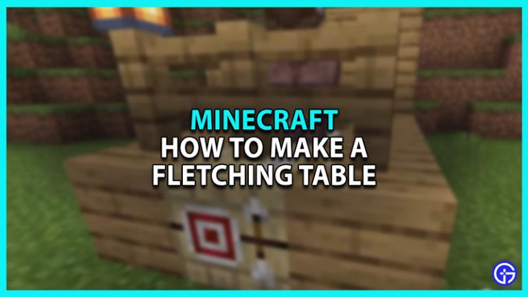 How To Make A Fletching Table In Minecraft - Gamer Tweak
