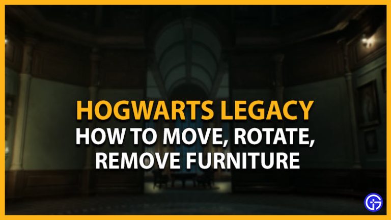 Hogwarts Legacy Furniture: How To Move, Rotate, & Remove Item