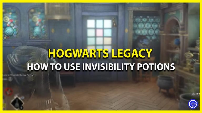 How To Drink Invisibility Potion In Hogwarts Legacy - Gamer Tweak