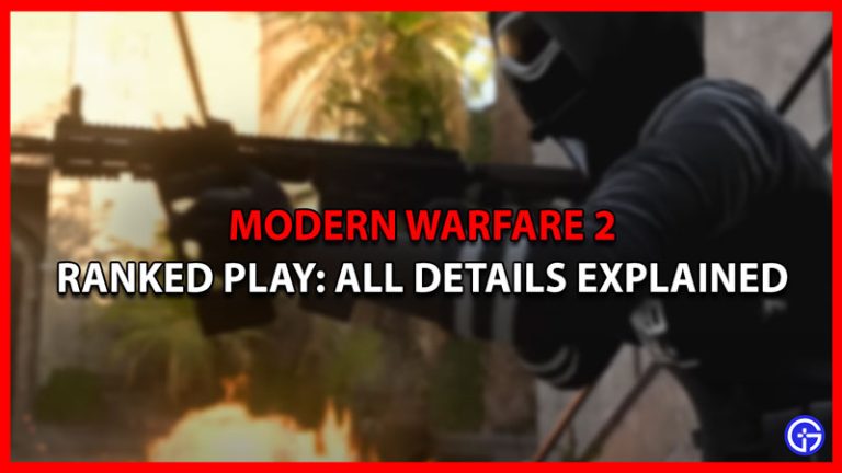 Ranked Play Levels SR, Ranks, Skill Divisions in MW2 (Explained)