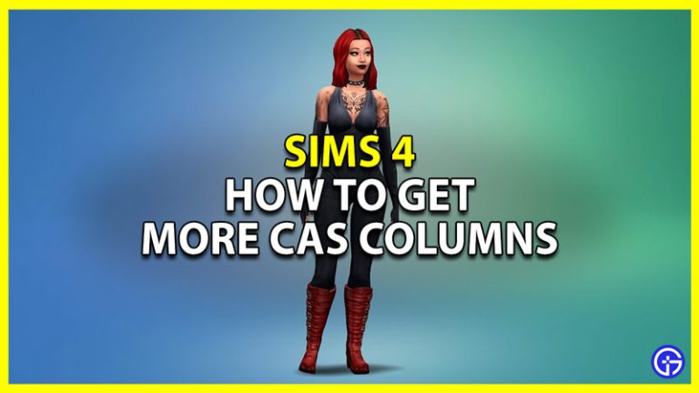 How To Get More CAS Columns In The Sims 4 Using Mods