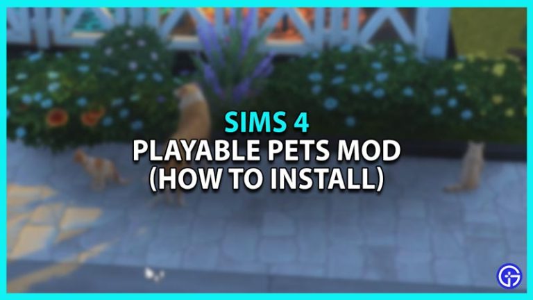 How To Download Sims 4 Playable Pets Mod - Gamer Tweak