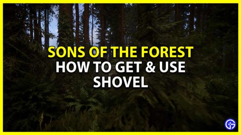 Sons Of The Forest: How To Get Shovel & Use It To Dig Graves
