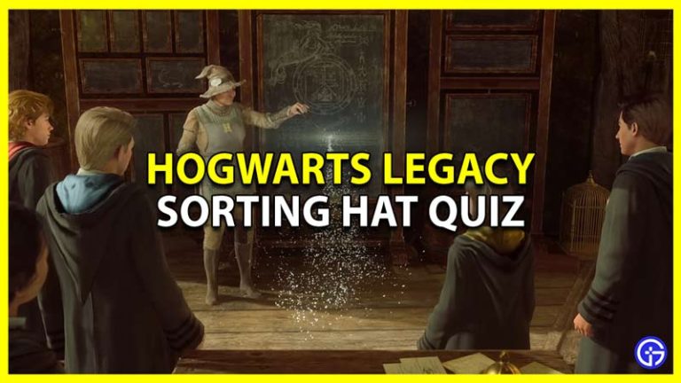 How To Choose Your House Via Sorting Hat Quiz Hogwarts Legacy