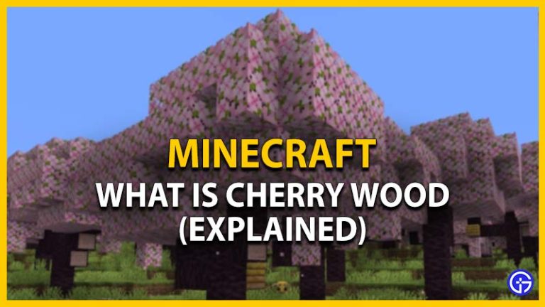 What Is Cherry Wood In Minecraft 1.20 (Explained) - Gamer Tweak