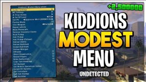 What Is Kiddions Mod Menu For GTA 5 & How To Use It?