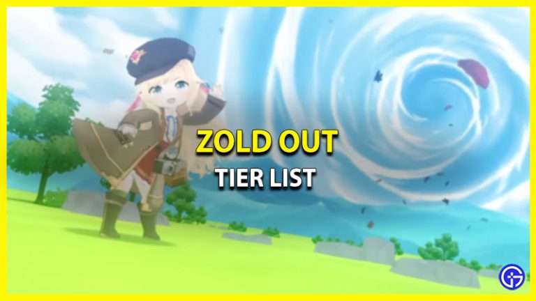 Zold Out Global Tier List [July 2023]- Gamer Tweak