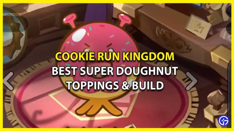 Space Doughnut Cookie Toppings & Build Cookie Run Kingdom