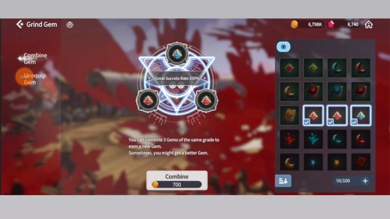 How To Combine Gems In Summoners War: Chronicles