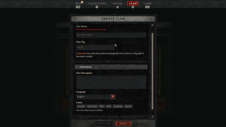 Diablo 4 Clan Guide - How To Create Or Join Clan - Gamer Tweak