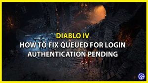 Diablo 4 Queued For Login Authentication Pending Error (Fix?)