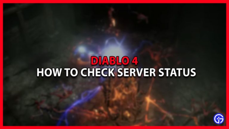 Diablo 4 Server Status: Check D4 Server Status Here