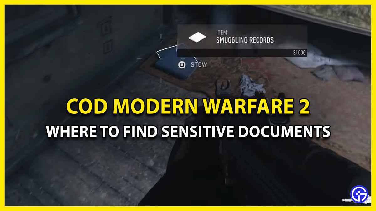 How To Find Sensitive Documents In DMZ MW2 (Locations Guide)