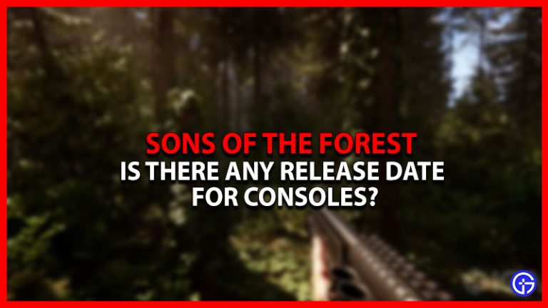 Sons Of The Forest Console Release Date (PlayStation & Xbox)