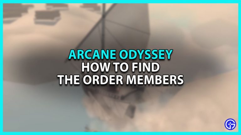 How To Find Order Members In Arcane Odyssey - Gamer Tweak