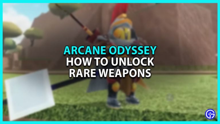 Arcane Odyssey Weapons Guide: How To Unlock Rare Weapons
